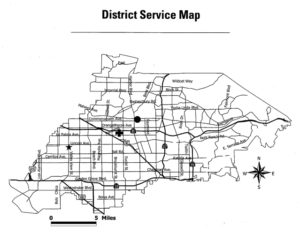 Service Area - North Orange County Regional Consortium
